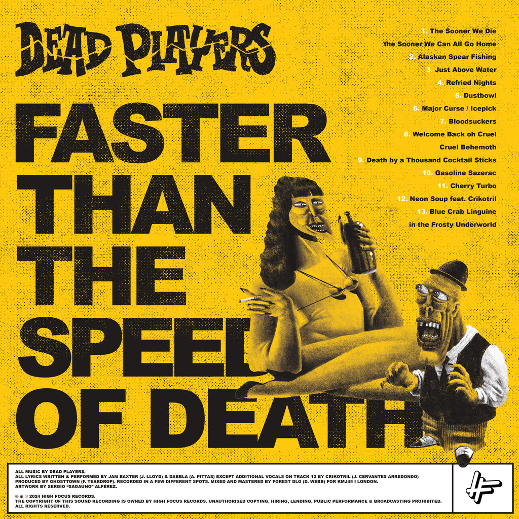Dead Players - Faster Than the Speed of Death (Digital) – High Focus ...