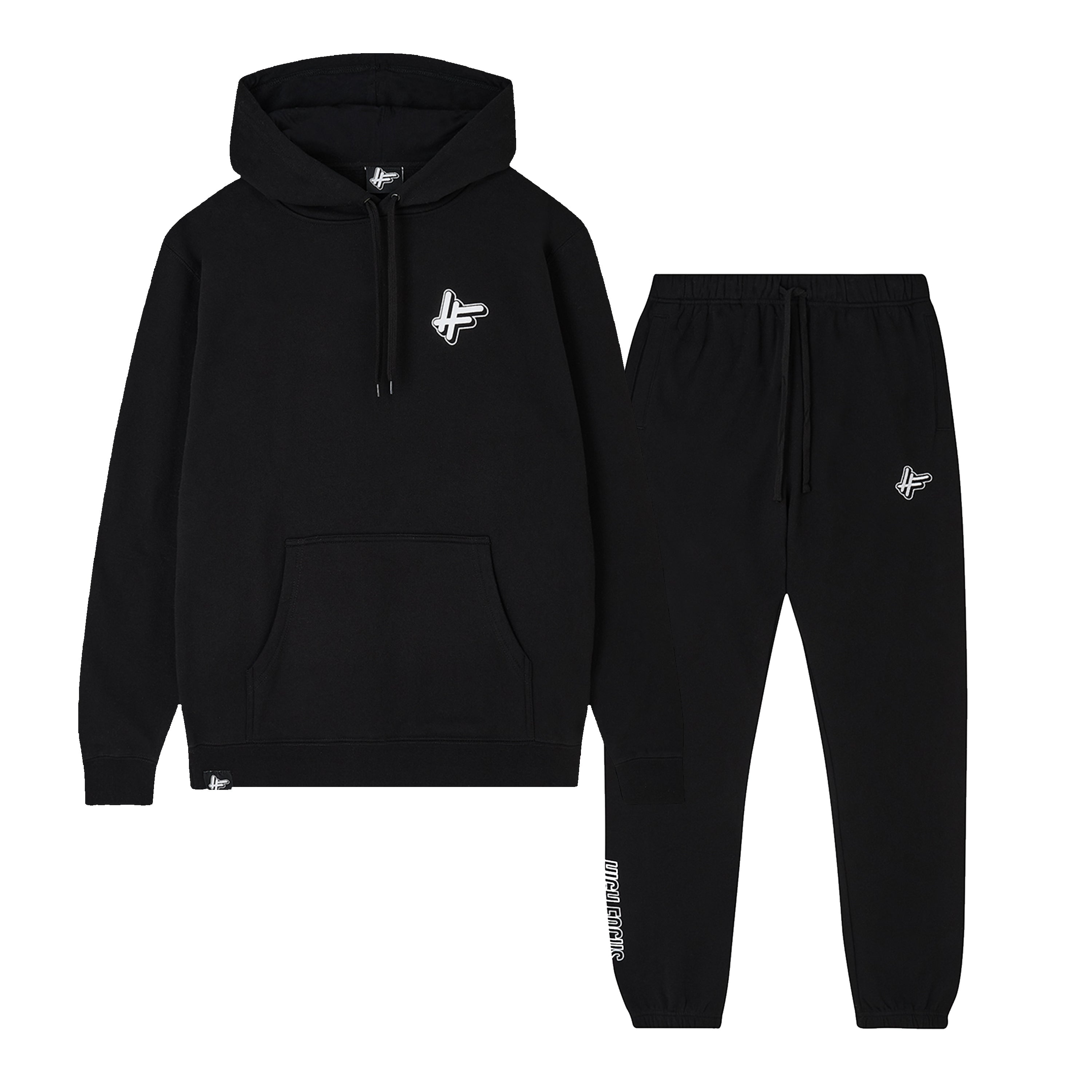 High Focus - Stamp Tracksuit / Black – High Focus Records