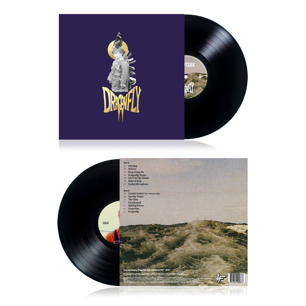 Fliptrix - Dragonfly (LIMITED EDITION 12" BLACK VINYL) – High Focus ...