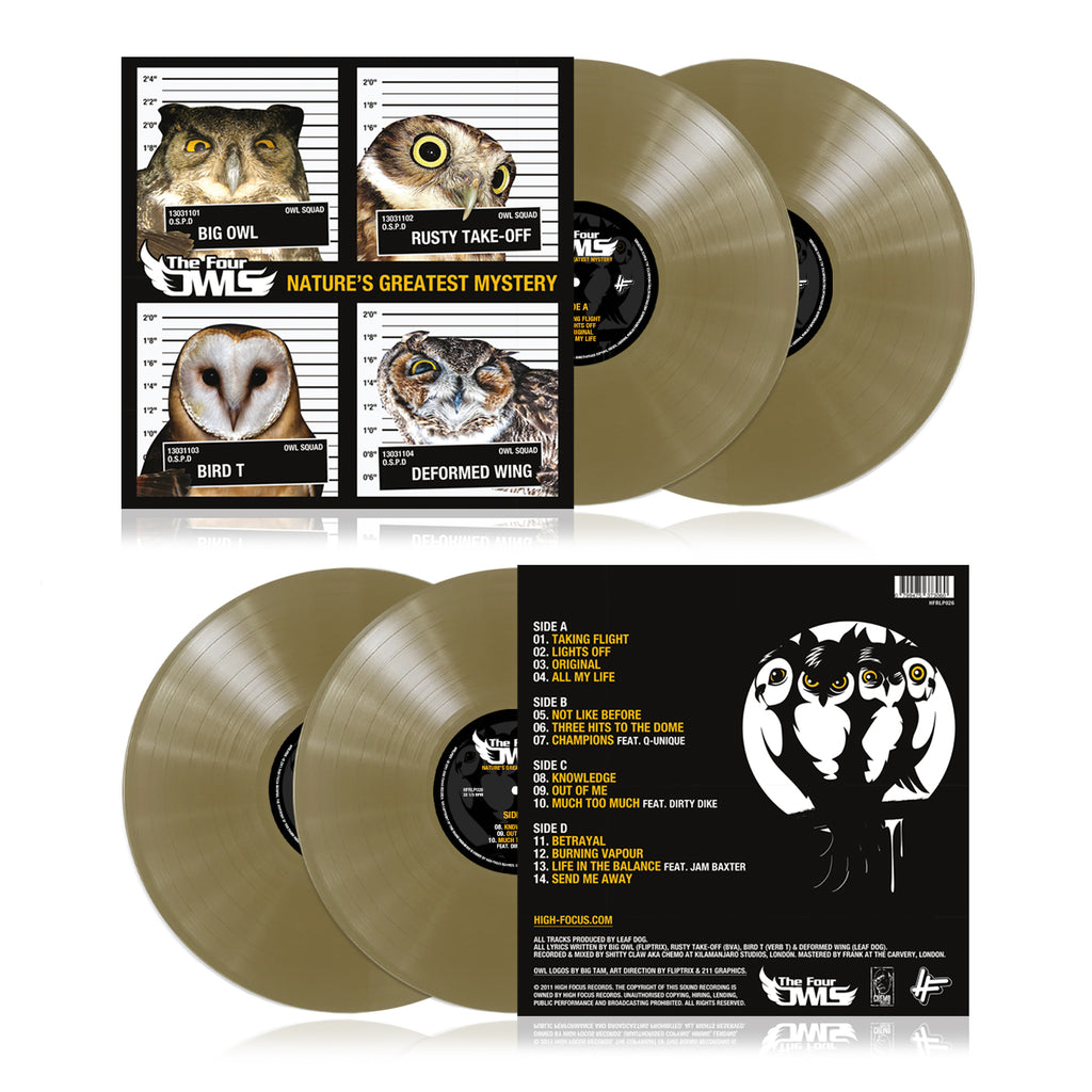 The Four Owls - Nature's Greatest Mystery (LIMITED EDITION 2x12" GOLD ...