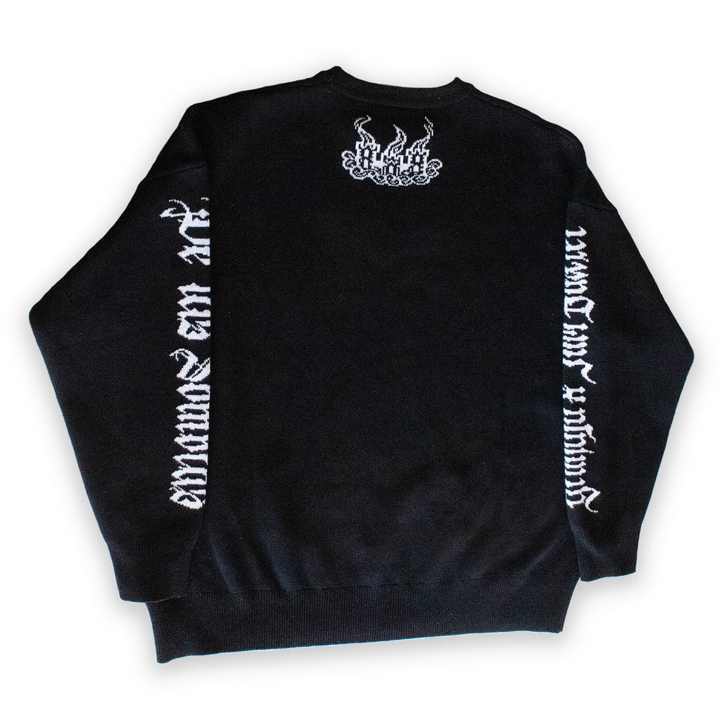 Granuja & Jam Baxter - 'De las Sombras' Knitted Jumper // Black – High ...