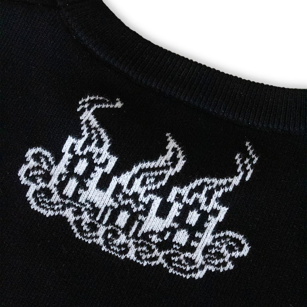 Granuja & Jam Baxter - 'De las Sombras' Knitted Jumper // Black – High ...