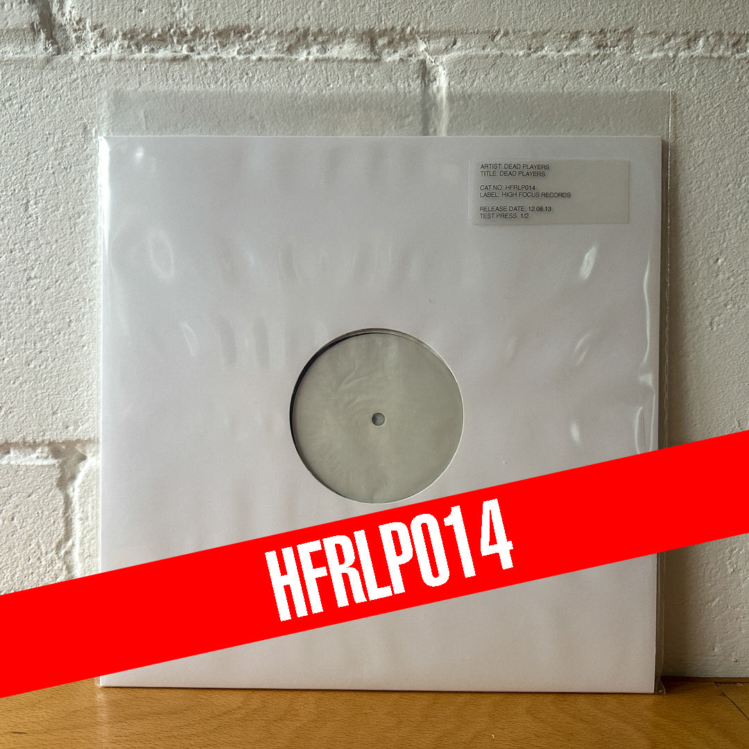 Dead Players 'Dead Players' TEST PRESS (1 of 2) – High Focus Records