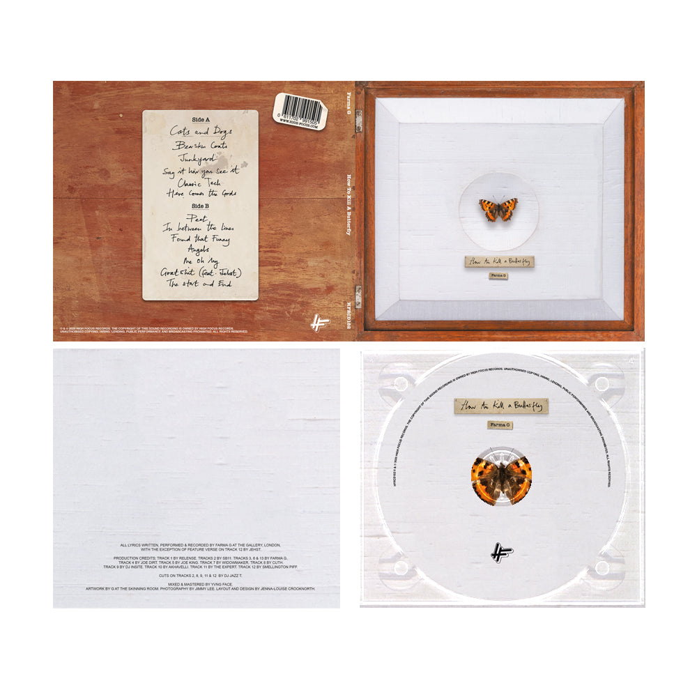 Farma G - How To Kill A Butterfly (CD) – High Focus Records Limited
