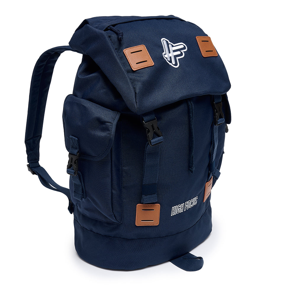 High Focus - Explorer Backpack / Navy – High Focus Records Limited