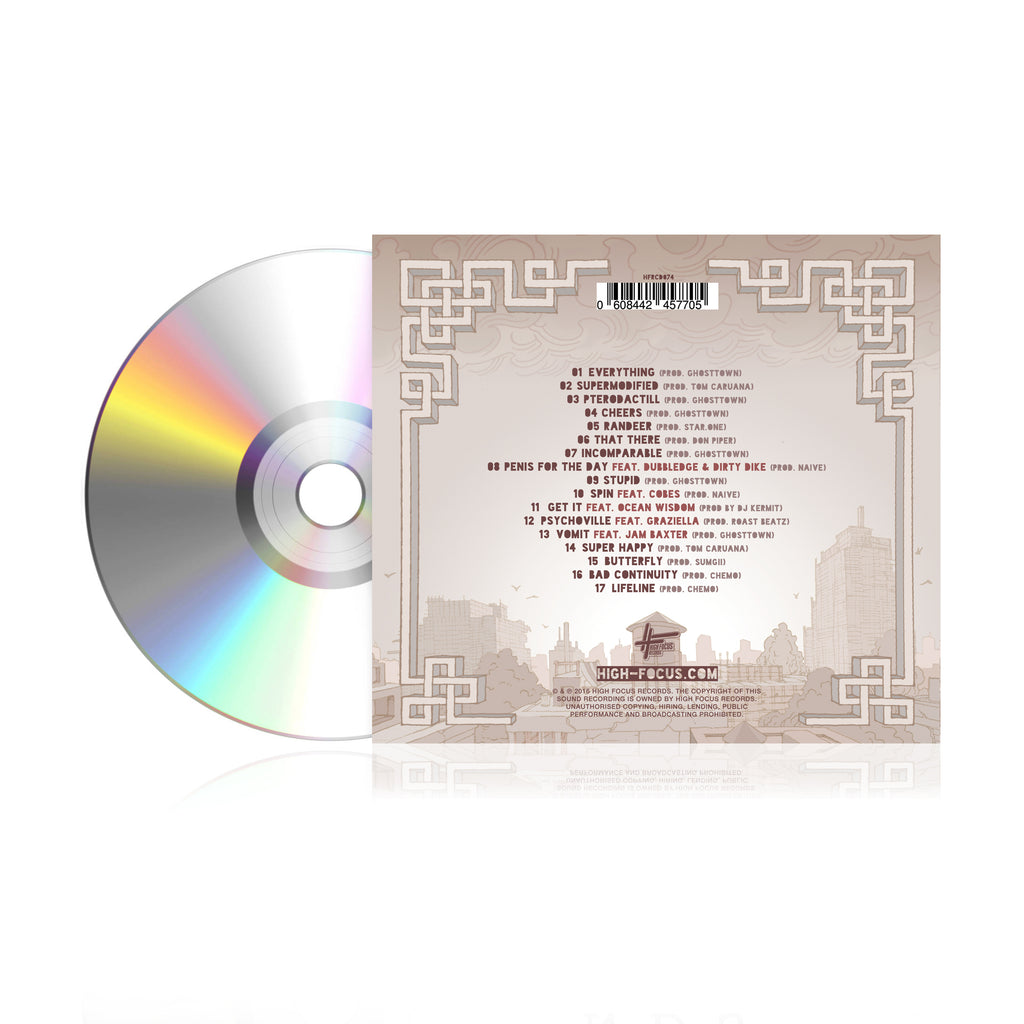 Dabbla - Year Of The Monkey (CD) – High Focus Records Limited