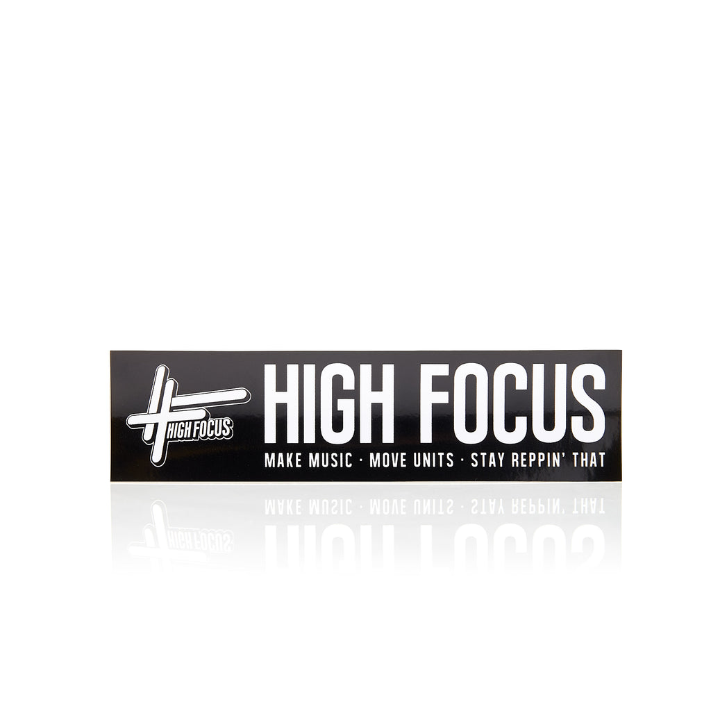 High Focus Bumper Sticker Pack – High Focus Records Limited