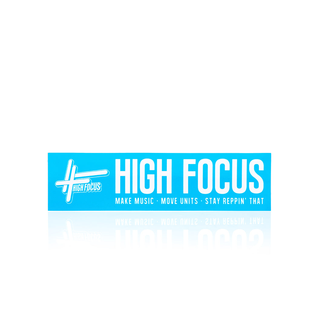 High Focus Bumper Sticker Pack – High Focus Records Limited