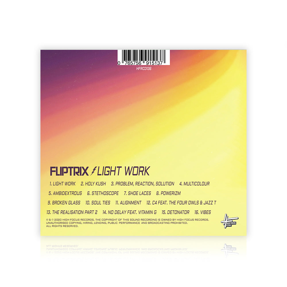 Fliptrix - Light Work (CD) – High Focus Records Limited