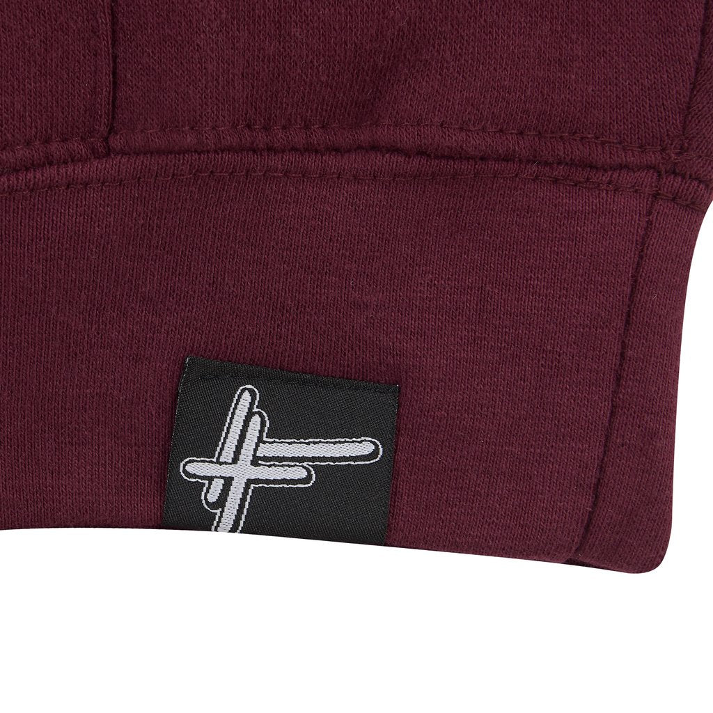 Datkid & Illinformed - WAKMO Logo Hoody // Burgundy – High Focus ...