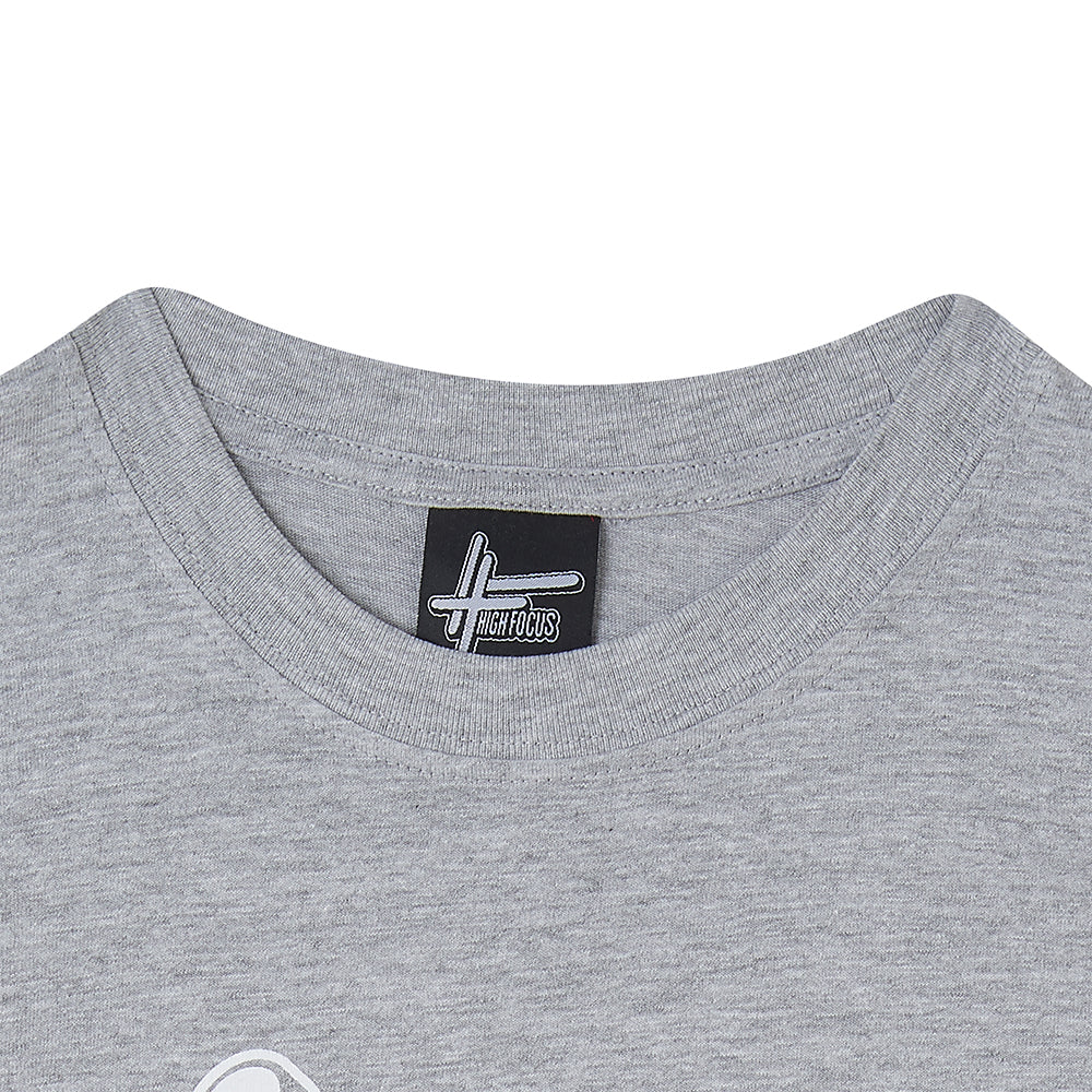 High Focus OG Logo T-Shirt // Grey – High Focus Records Limited