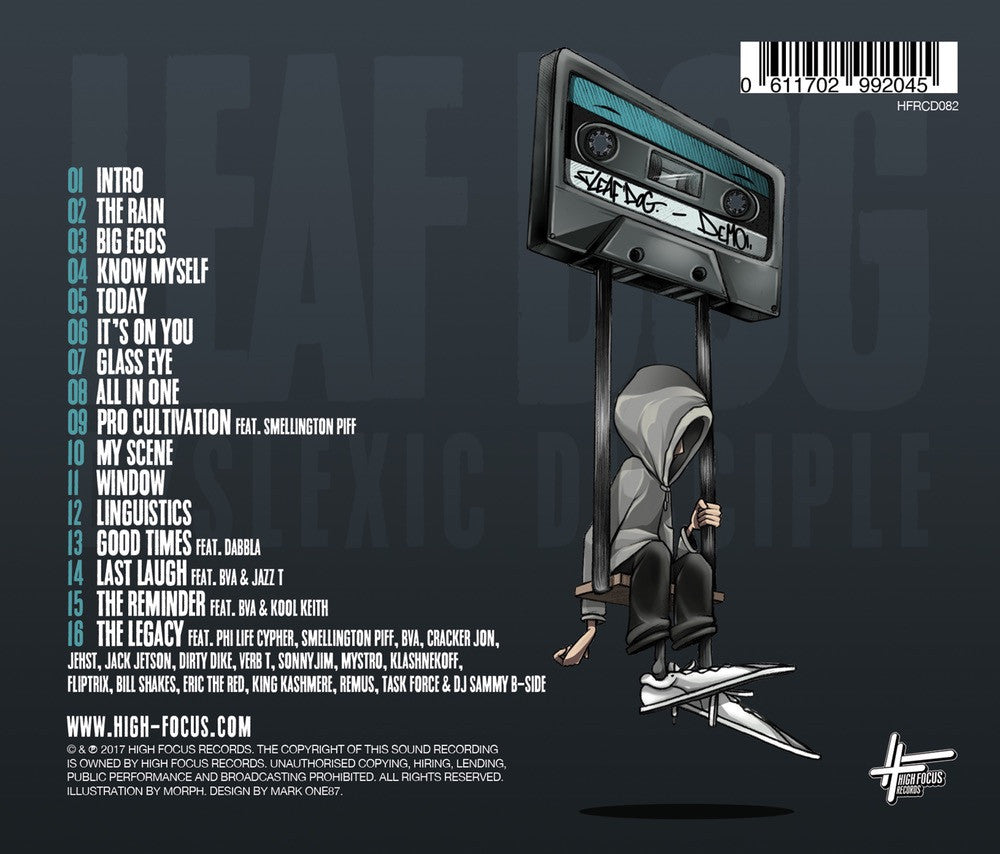 Leaf Dog - Dyslexic Disciple (CD) – High Focus Records Limited