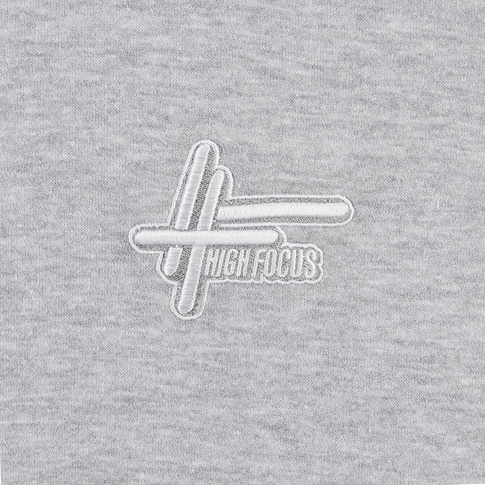 High Focus - Grey Zipper Hoodie – High Focus Records Limited