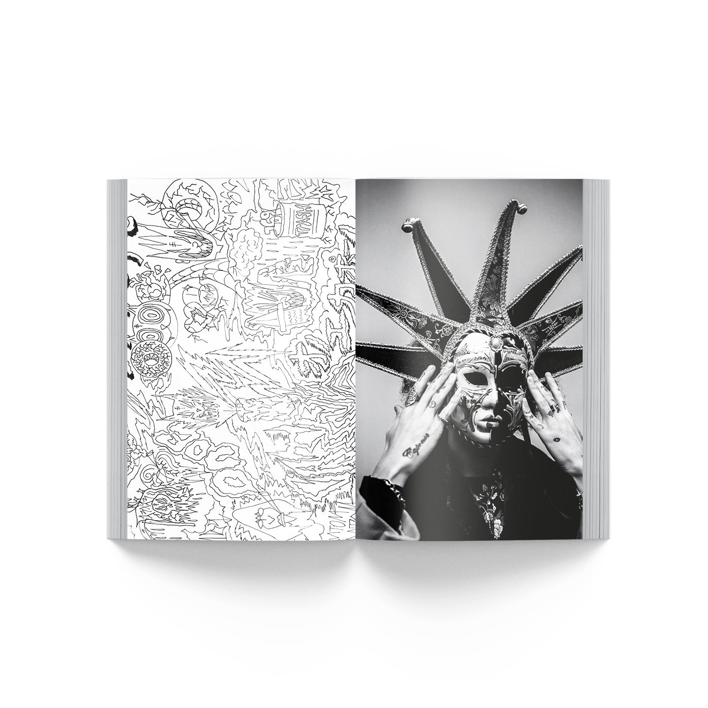 Onoe Caponoe - Who Am I? (Book) – High Focus Records