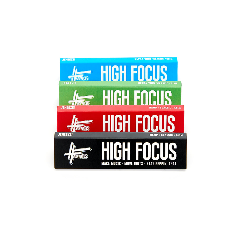 High Focus Rolling Papers - Box (28 Packs) – High Focus Records Limited