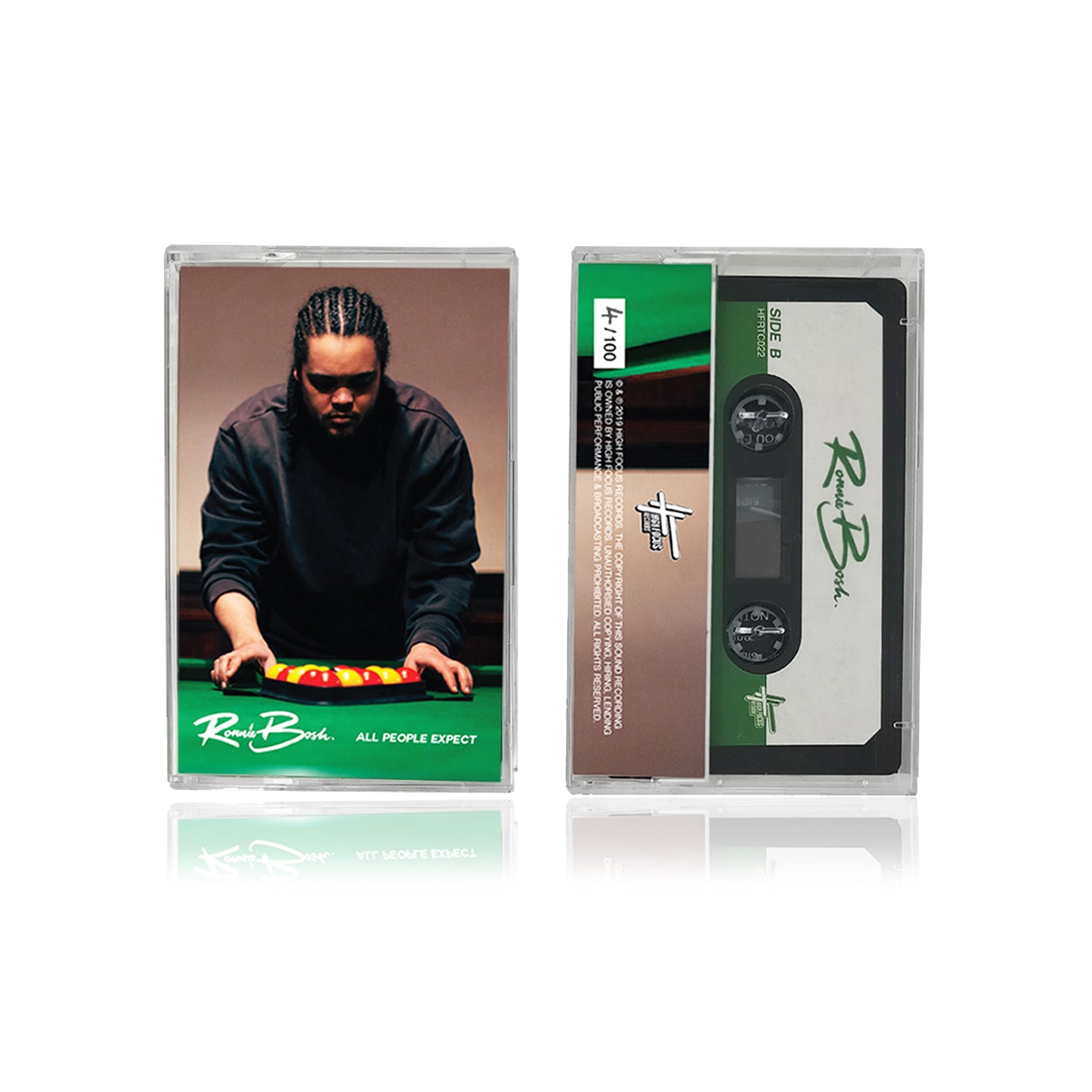 Ronnie Bosh - All People Expect (LIMITED EDITION TAPE) – High Focus Records